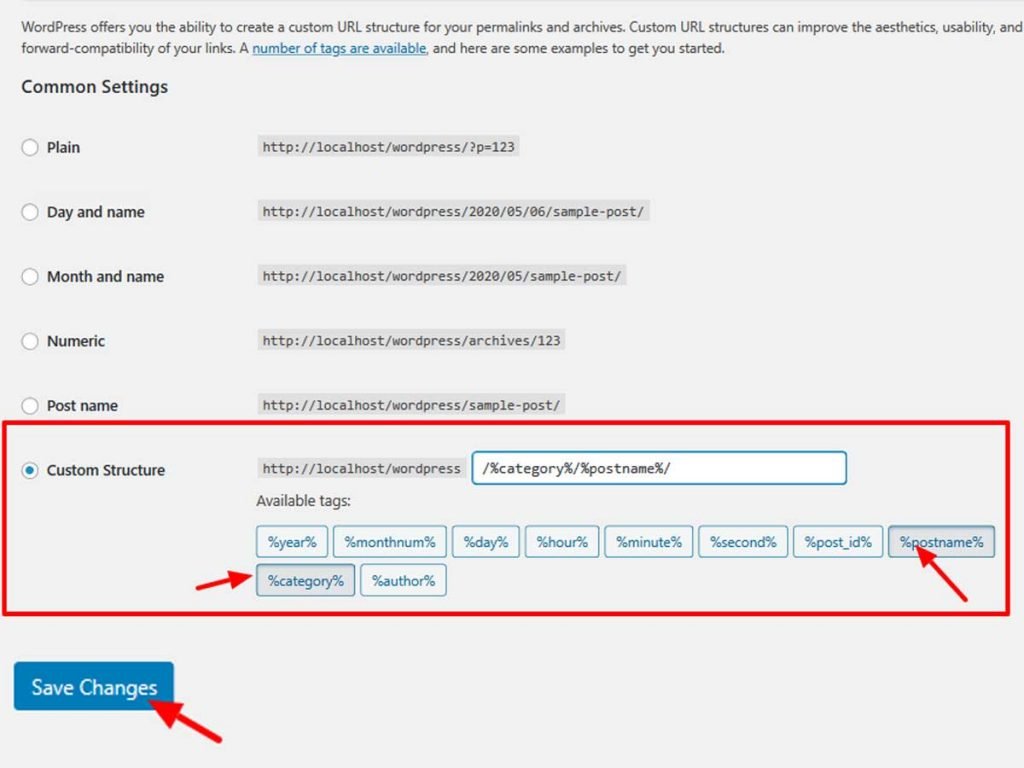 How to Include Category and Subcategory in WordPress URLs