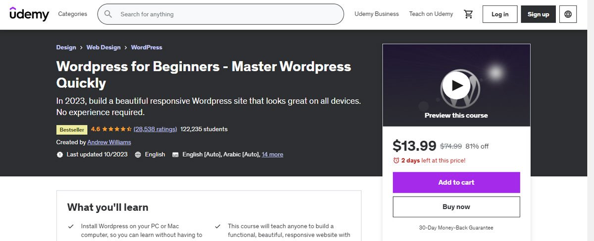 Best Guide for Learning WordPress in 2023